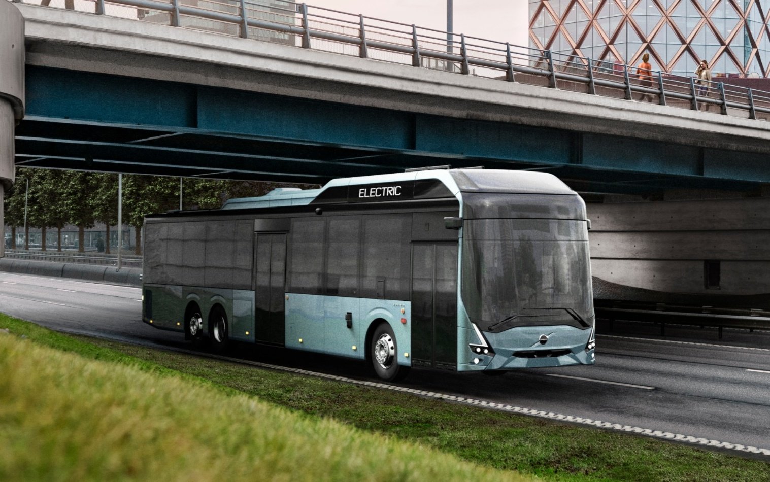 New Electric Bus from Volvo with A 540 kWh Battery!